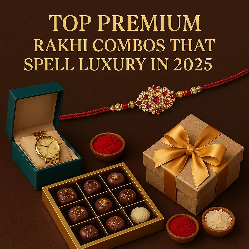 Top Luxury Rakhi Gift Sets for Brother & Bhaiya-Bhabhi in 2025 - VOKKA ...