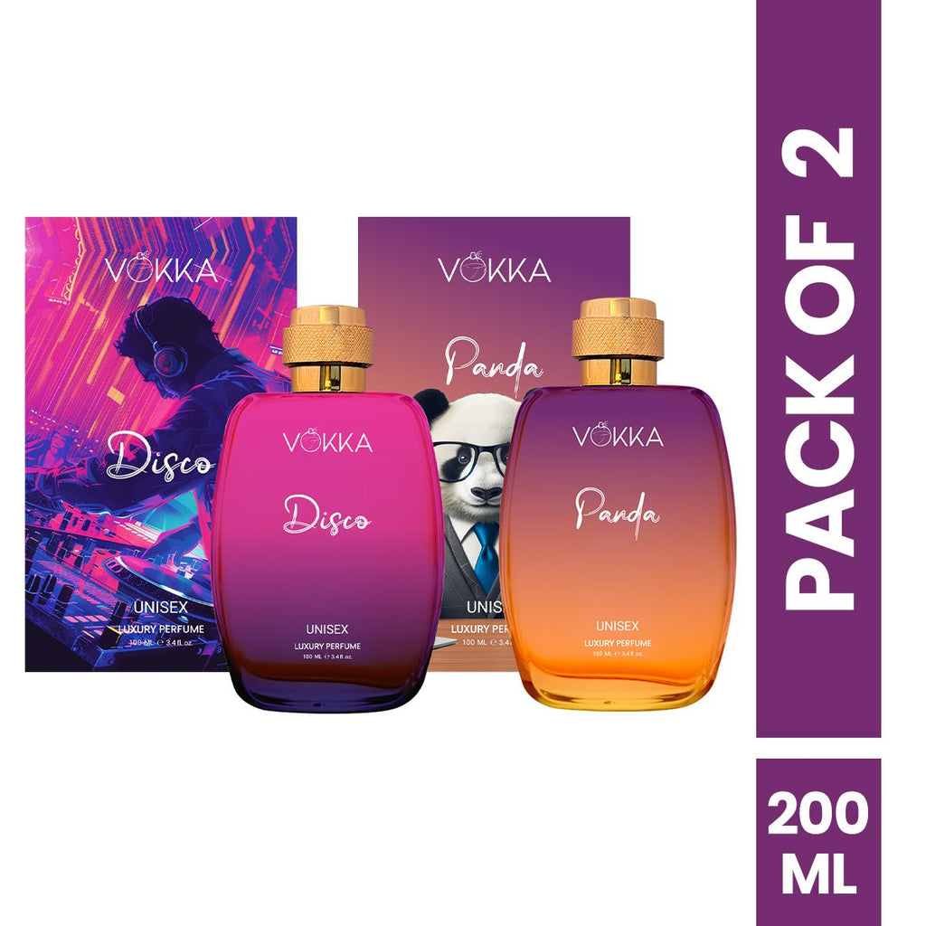 Luxury Unisex Perfume Set for Modern Souls | Disco & Panda - Vokka Perfumes