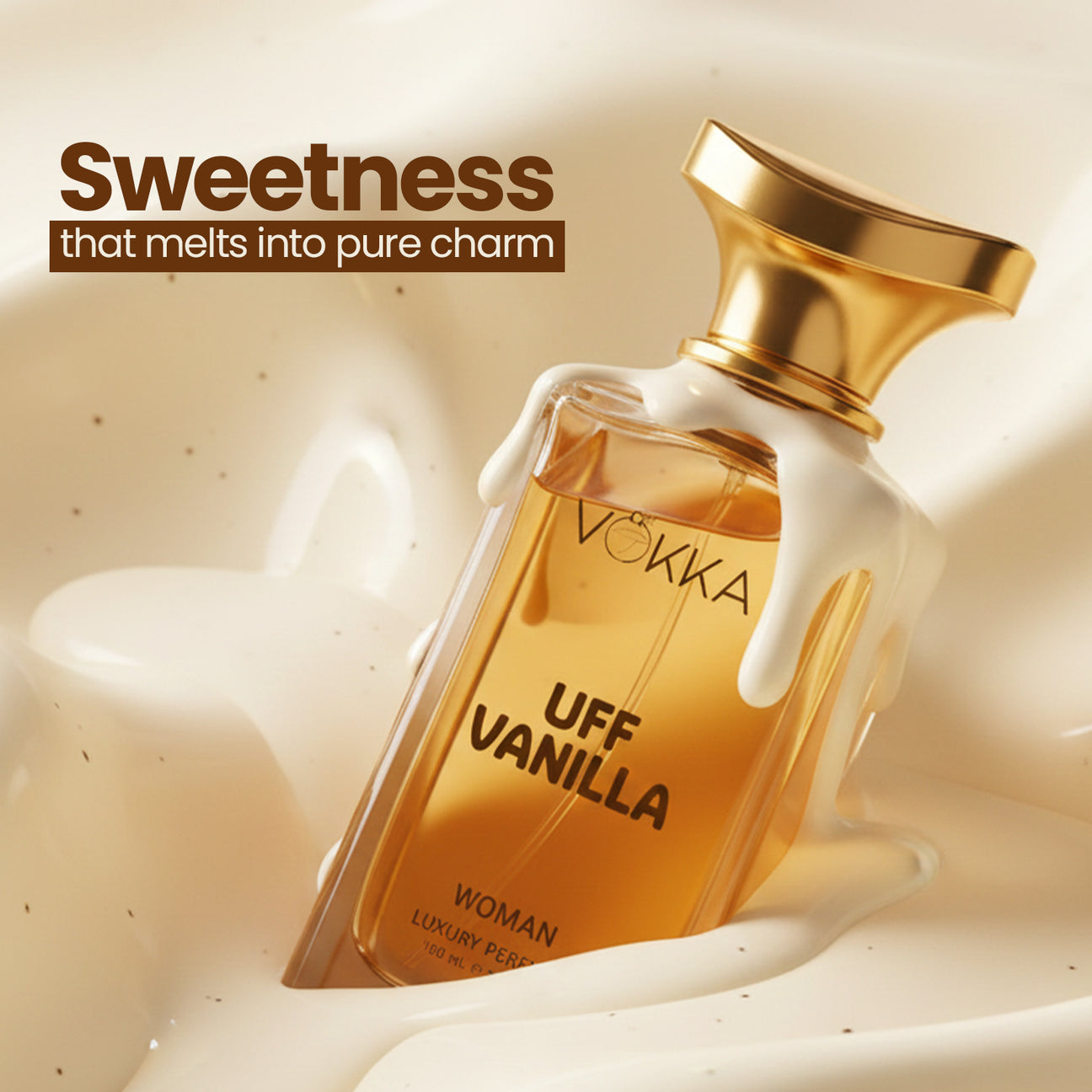 Vokka Uff Vanilla For Woman 100ml Perfume - Vokka Perfumes