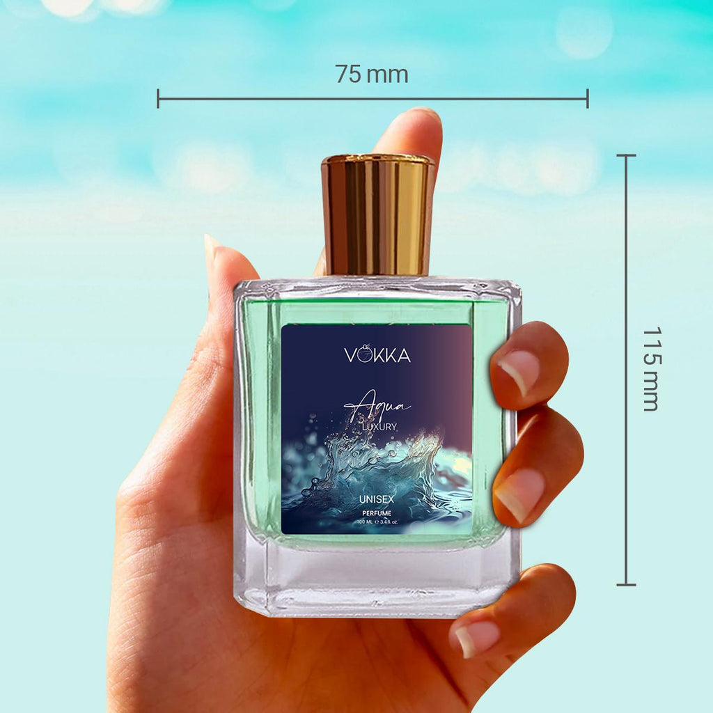VOKKA Aqua 100 ml Unisex Luxury Long Lasting Aqua Perfume For Men And – Vokka Perfumes